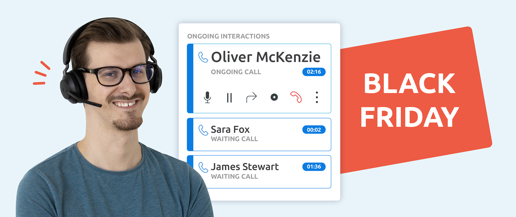 Black Friday: How to manage call peaks in customer service? | Diabolocom