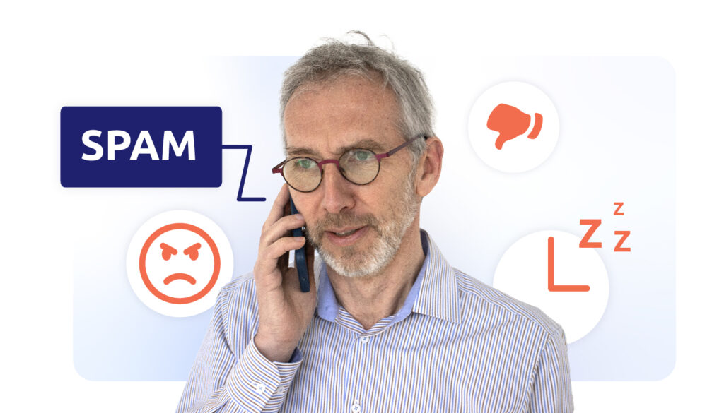 Outboud calling: How to avoid being flagged as spam? | Diabolocom