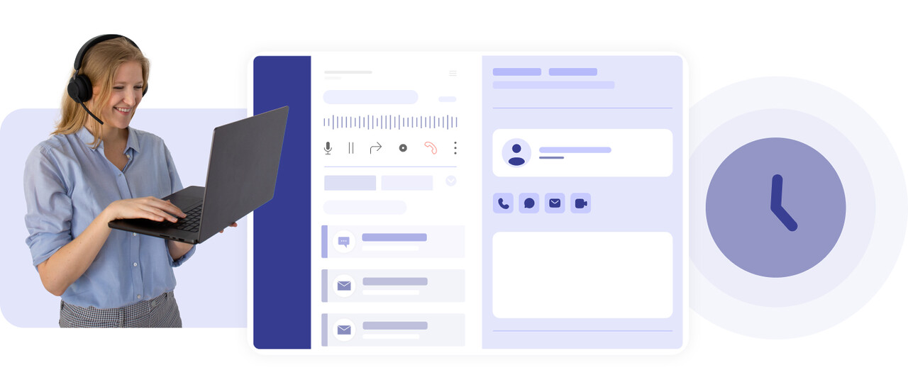 Workflow para call center: IA y automatización | Diabolocom